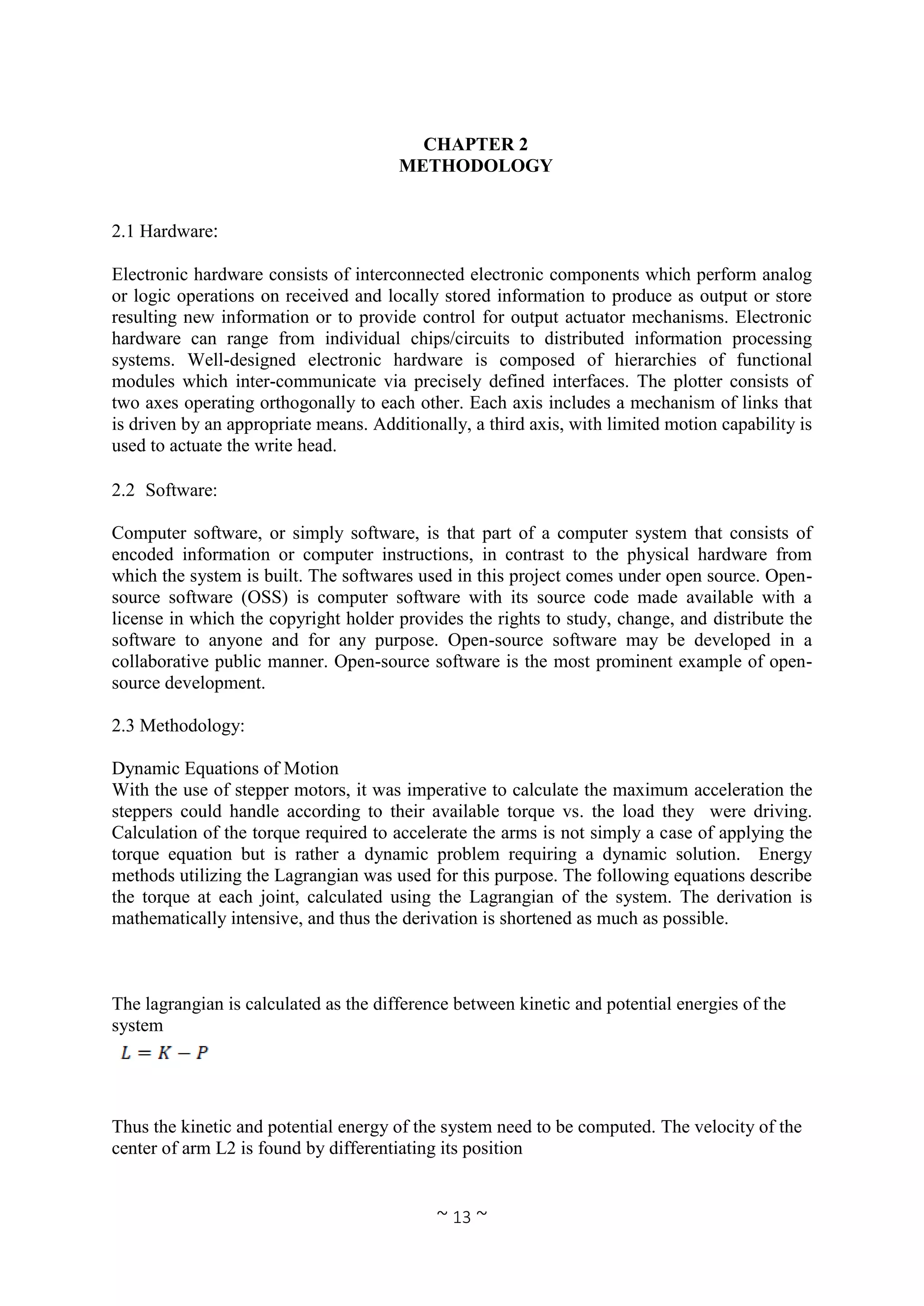 Design and Fabrication of Electronic Pen Plotter | PDF