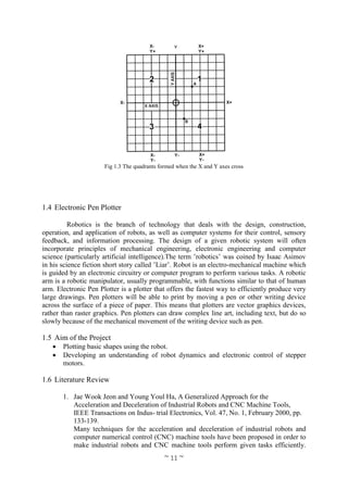 Design and Fabrication of Electronic Pen Plotter | PDF