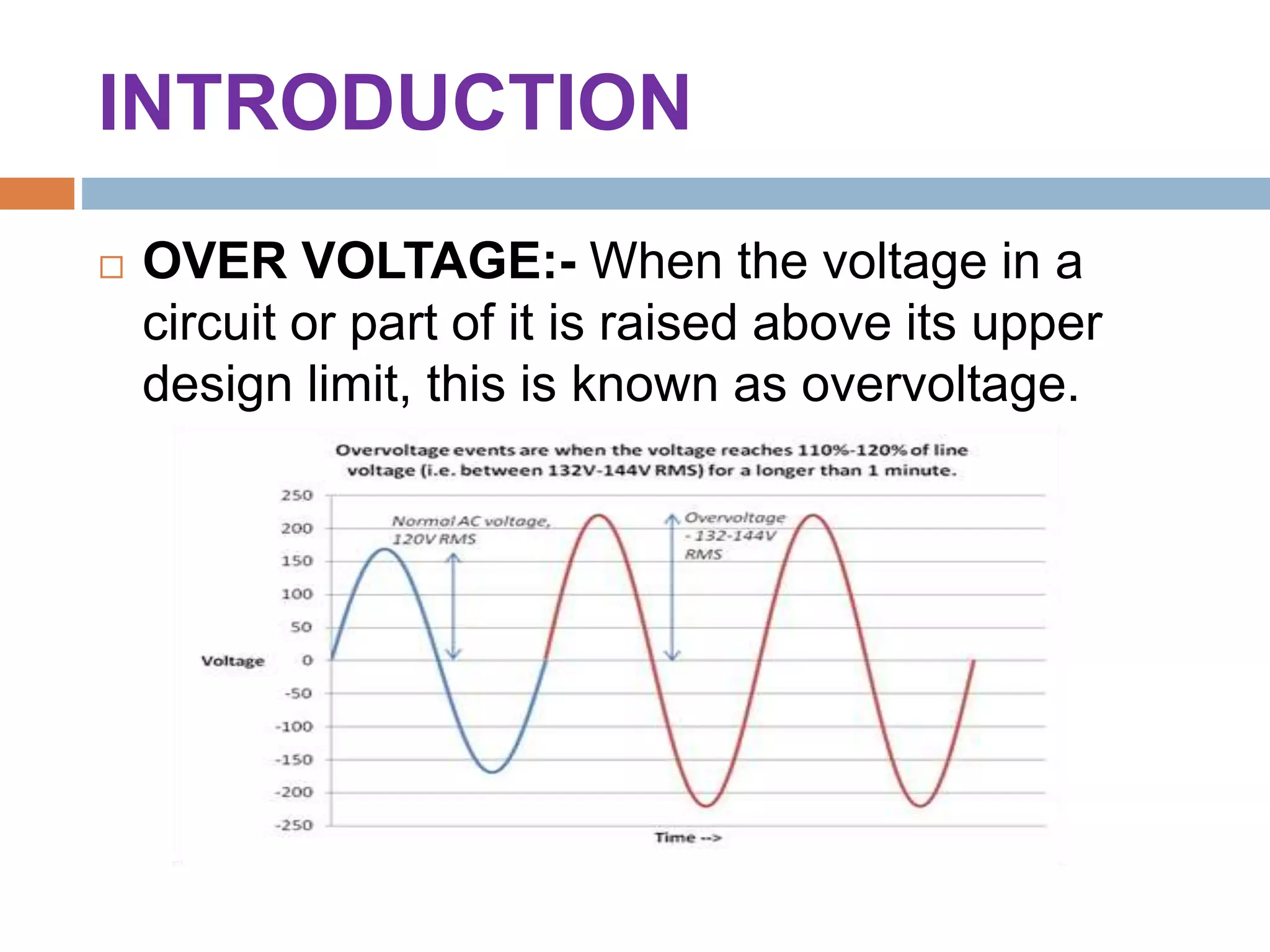 Design and fabrication of over voltage relay | PPTX