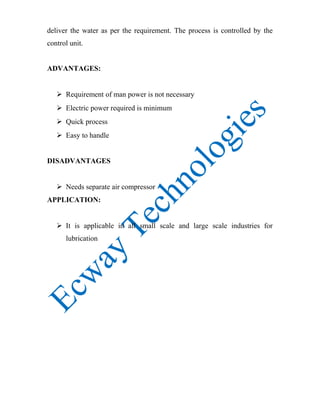 Design and fabrication of pneumatic reciprocating water pumping system ...