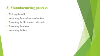 Design and fabrication of scroll saw machine | PPTX