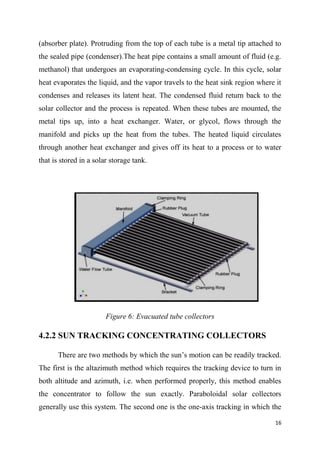 Design and fabrication of solar conentrator ( content ) | PDF