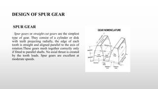 Design and fabrication of spur gear using metal matix composite | PPTX