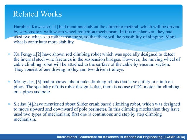 Design and fabrication of wheeled pole climbing robot with payload ...
