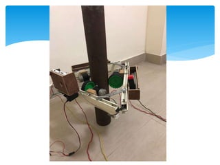 Design and fabrication of wheeled pole climbing robot with payload capacity | PPTX