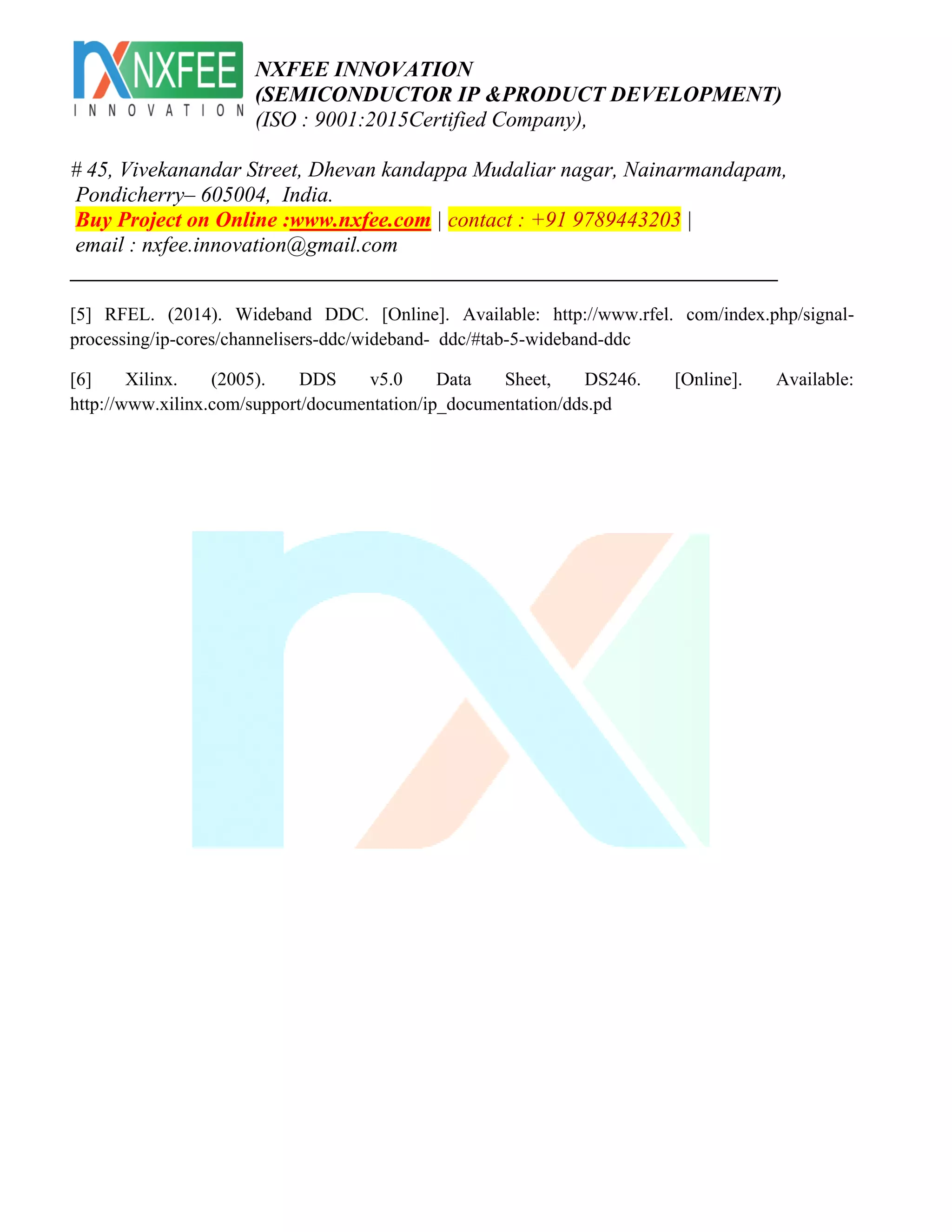 Design And Fpga Implementation Of A Reconfigurable Digital Down Converter For Wideband