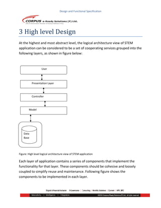 Design and functional_specification | PDF
