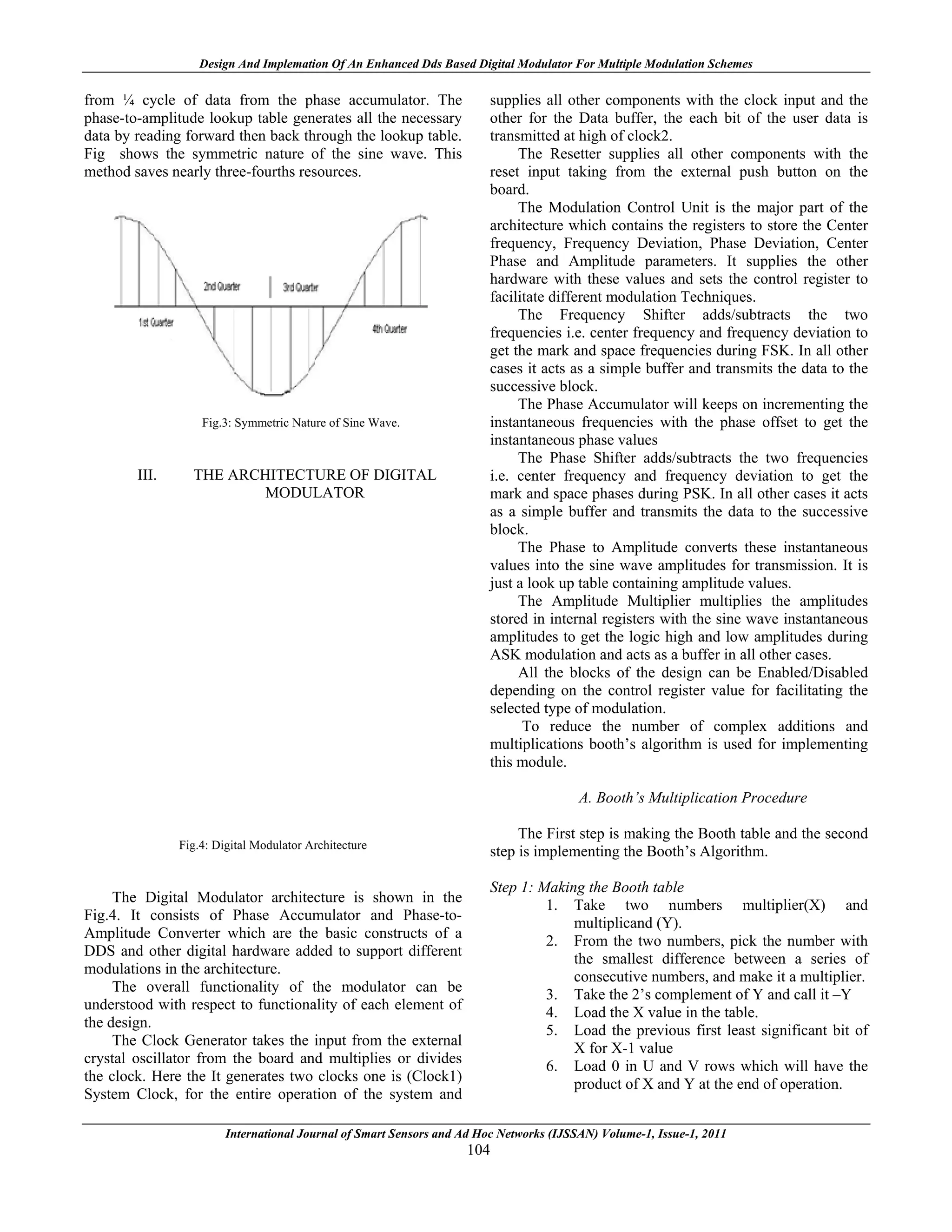 Design and implemation of an enhanced dds based digital | PDF