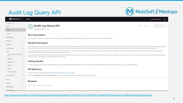 Design and Implementation Anypoint Platform Audit Logs Splunk Integration | PPTX