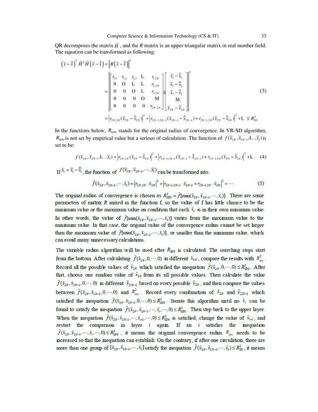 Design and Implementation of Variable Radius Sphere Decoding Algorithm ... Design and Implementation of Variable Radius Sphere Decoding Algorithm ...