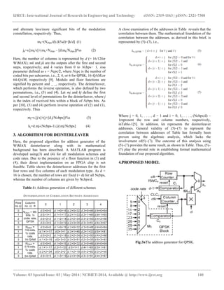 Design and implementation of address generator for wi max deinterleaver on fpga | PDF | Internet ...