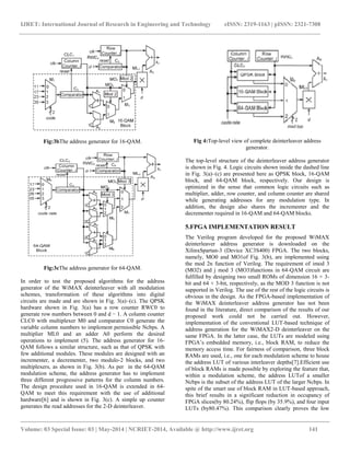 Design and implementation of address generator for wi max deinterleaver on fpga | PDF | Internet ...