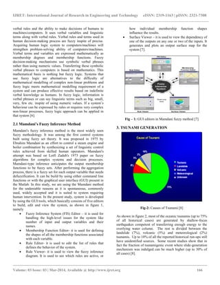 Design and implementation of a fuzzy based tsunami warning system | PDF