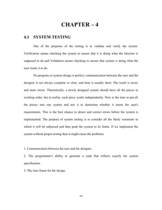 Design and implementation of a hospital management system | PDF