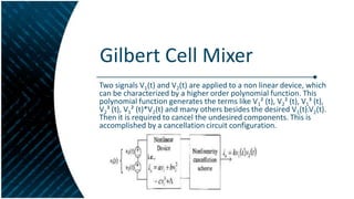 Design and implementation of analog multipliers with IC's | PPTX