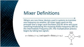 Design and implementation of analog multipliers with IC's | PPTX