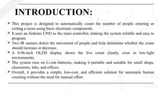 Design and Implementation of an Arduino UNO–Based Human Head Count ...