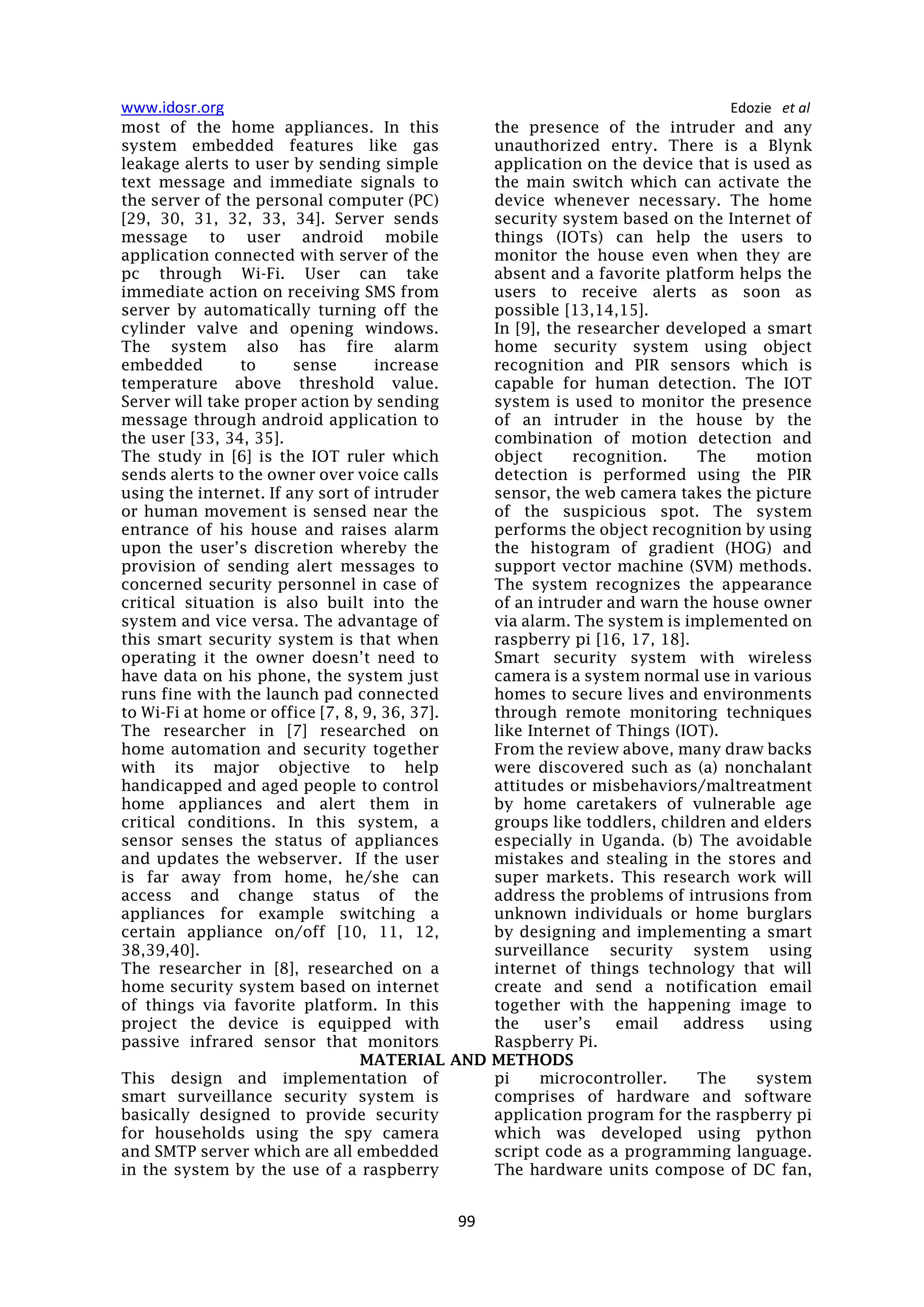 Design and Implementation of a Smart Surveillance Security System.pdf