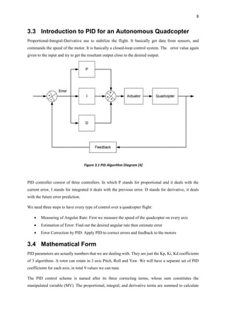 Design and implementation of autonomous quadcopter converted | PDF