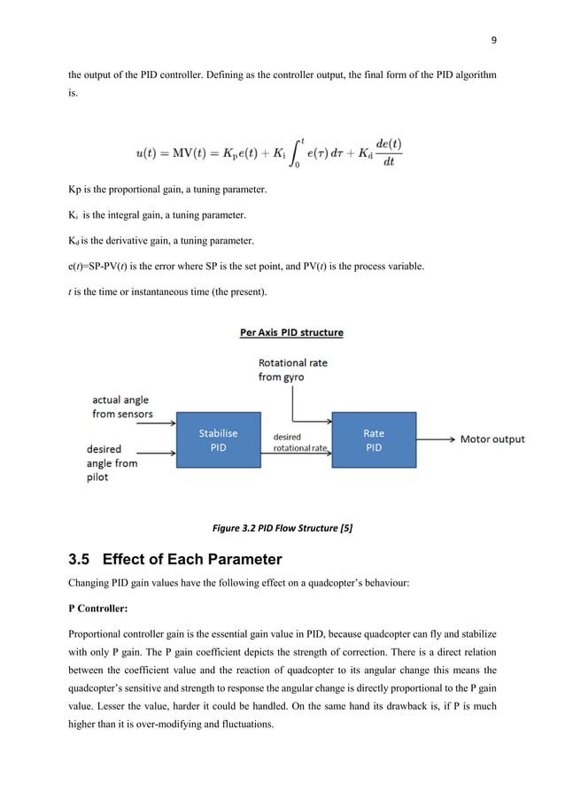 Design and implementation of autonomous quadcopter converted | PDF
