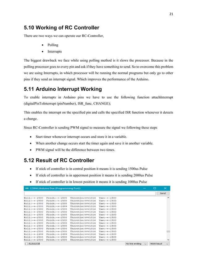 Design and implementation of autonomous quadcopter converted | PDF