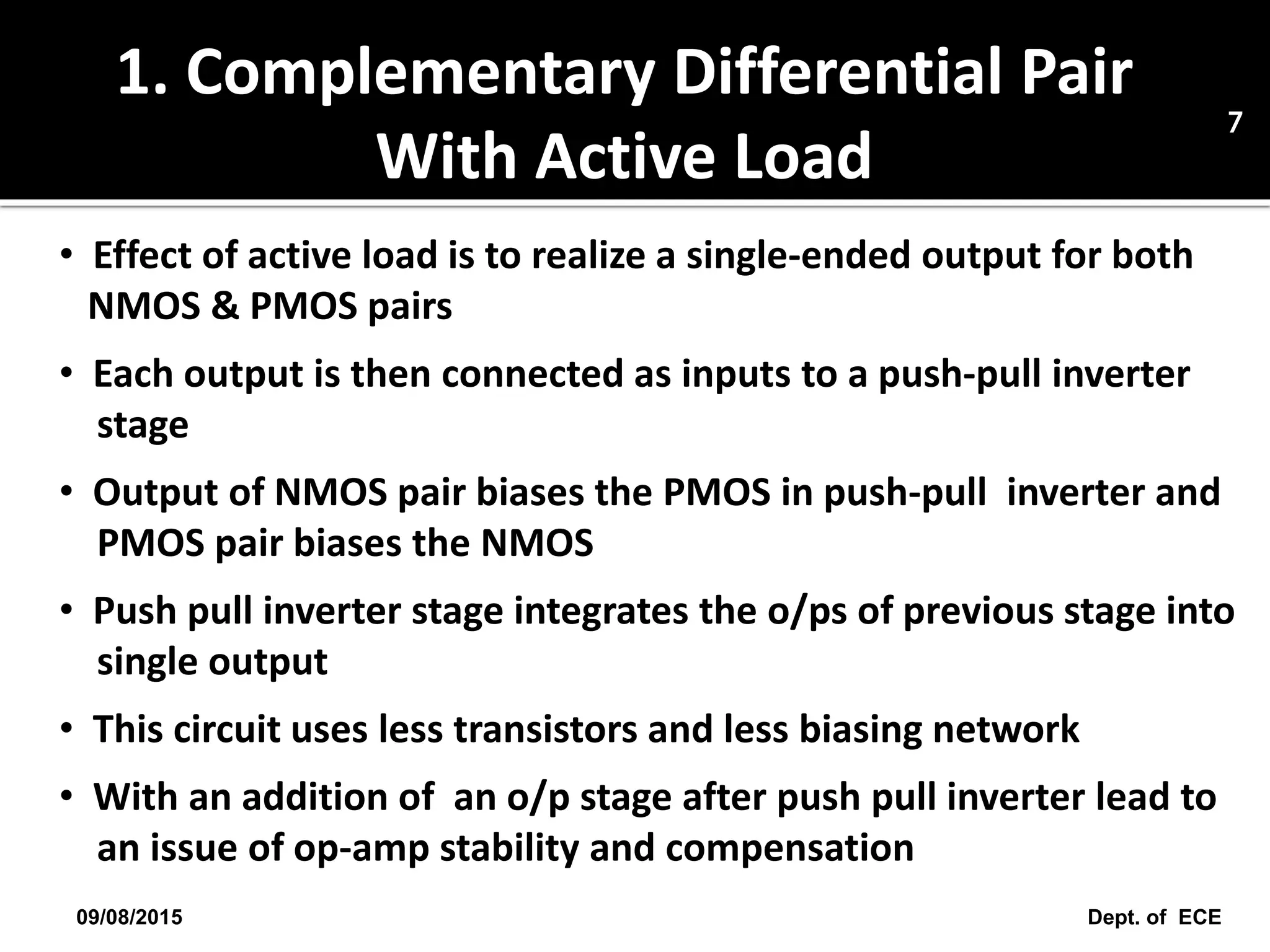 Design and implementation of cmos rail to-rail operational amplifiers ...