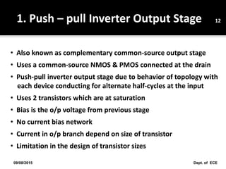 Design and implementation of cmos rail to-rail operational amplifiers ...