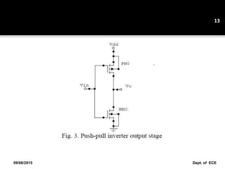 Design and implementation of cmos rail to-rail operational amplifiers | PPTX