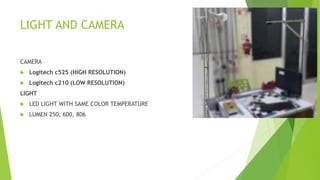 Design and implementation of color tracking method on Chess Robot Using Camera | PPT