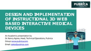 Design and implementation of instructional 3D Web-based interactive ...