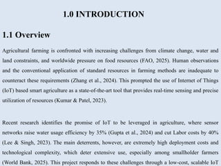 DESIGN AND IMPLEMENTATION OF IOT BASED SMART AGRICULTURE MONITORING ...