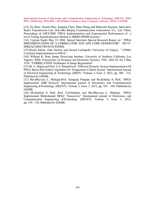 Design and implementation of multi channel frame synchronization in fpga | PDF