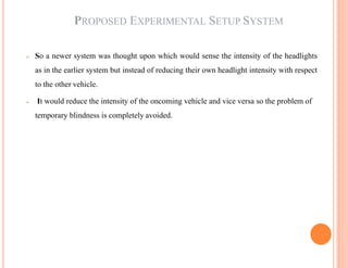 Design and implementation of night time vehicle detection for automatic ...