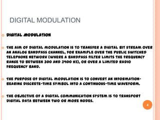 Design and implementation of qpsk modulator using digital subcarrier | PPTX