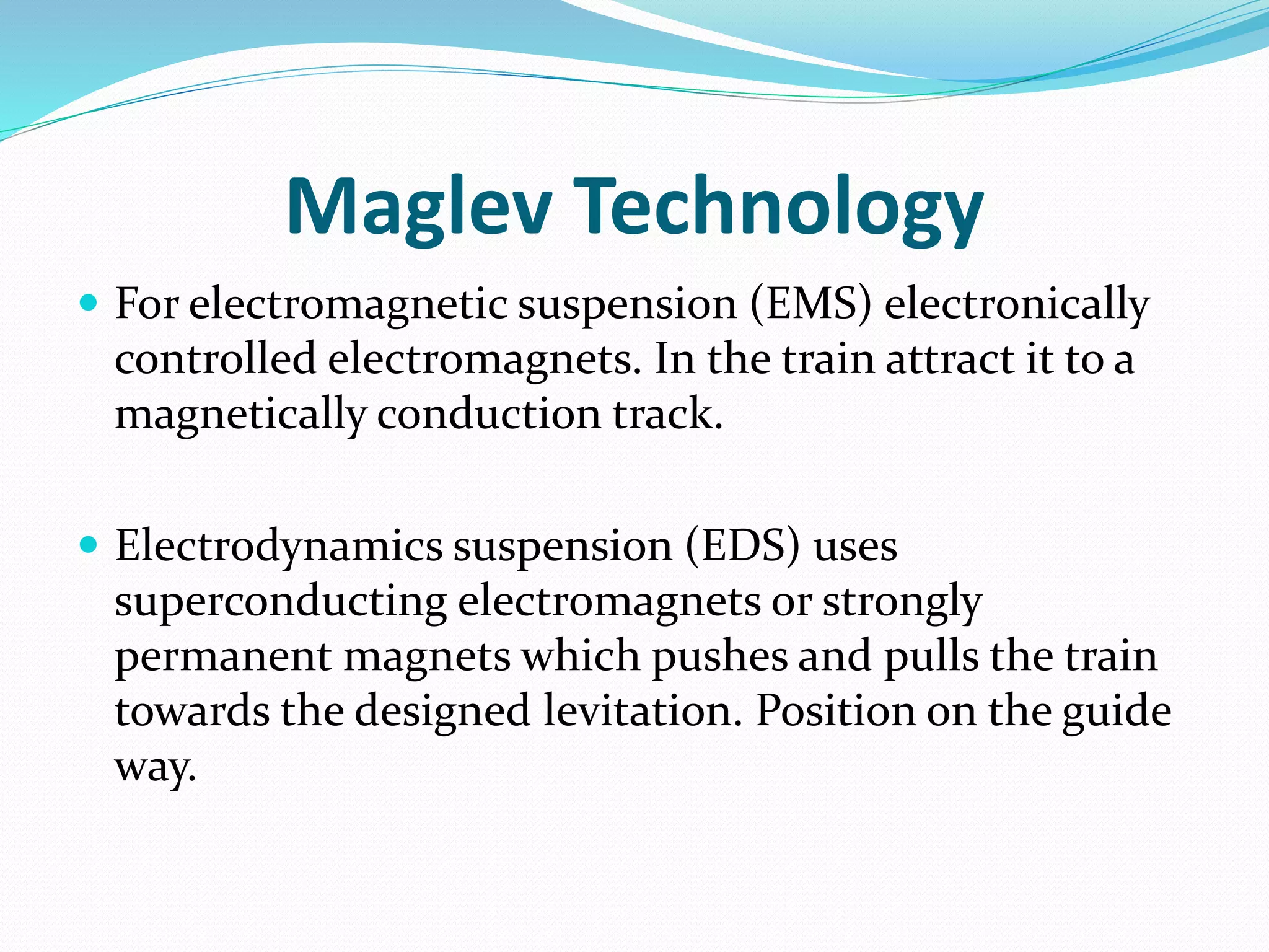 Design and implementation of small scale maglev train model | PPTX