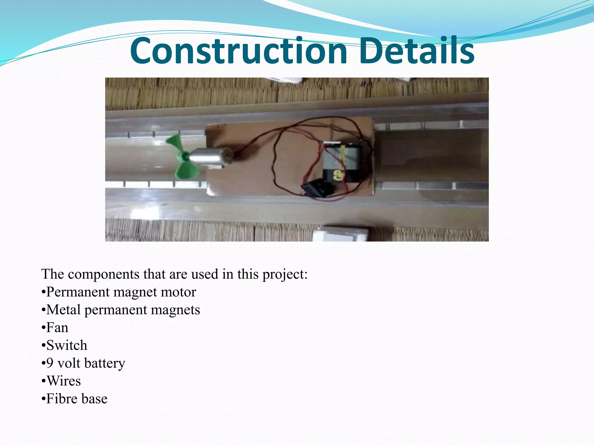 Design and implementation of small scale maglev train model | PPTX