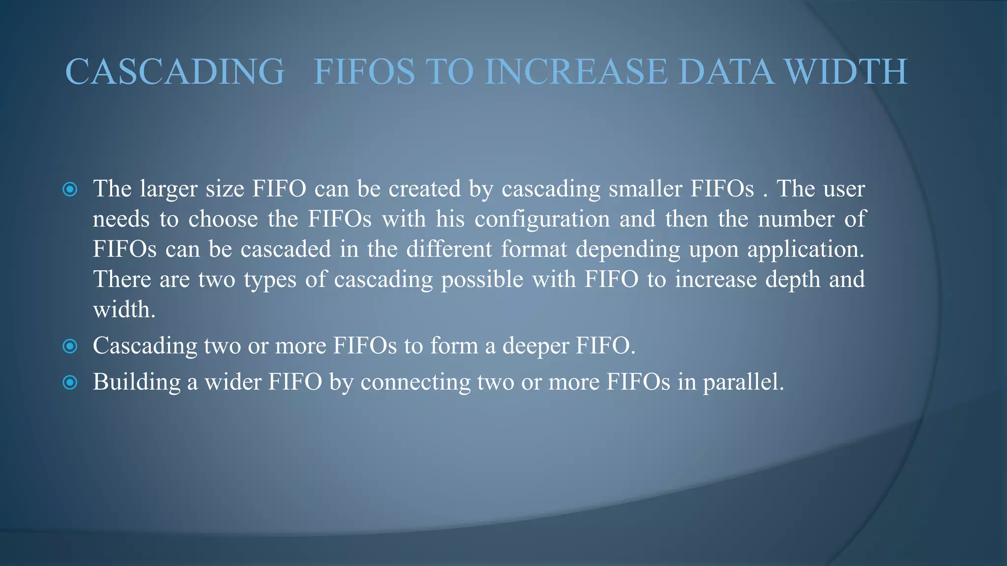 Design and Implementation of Synchronous FIFO Interfaced with RAM.pptx