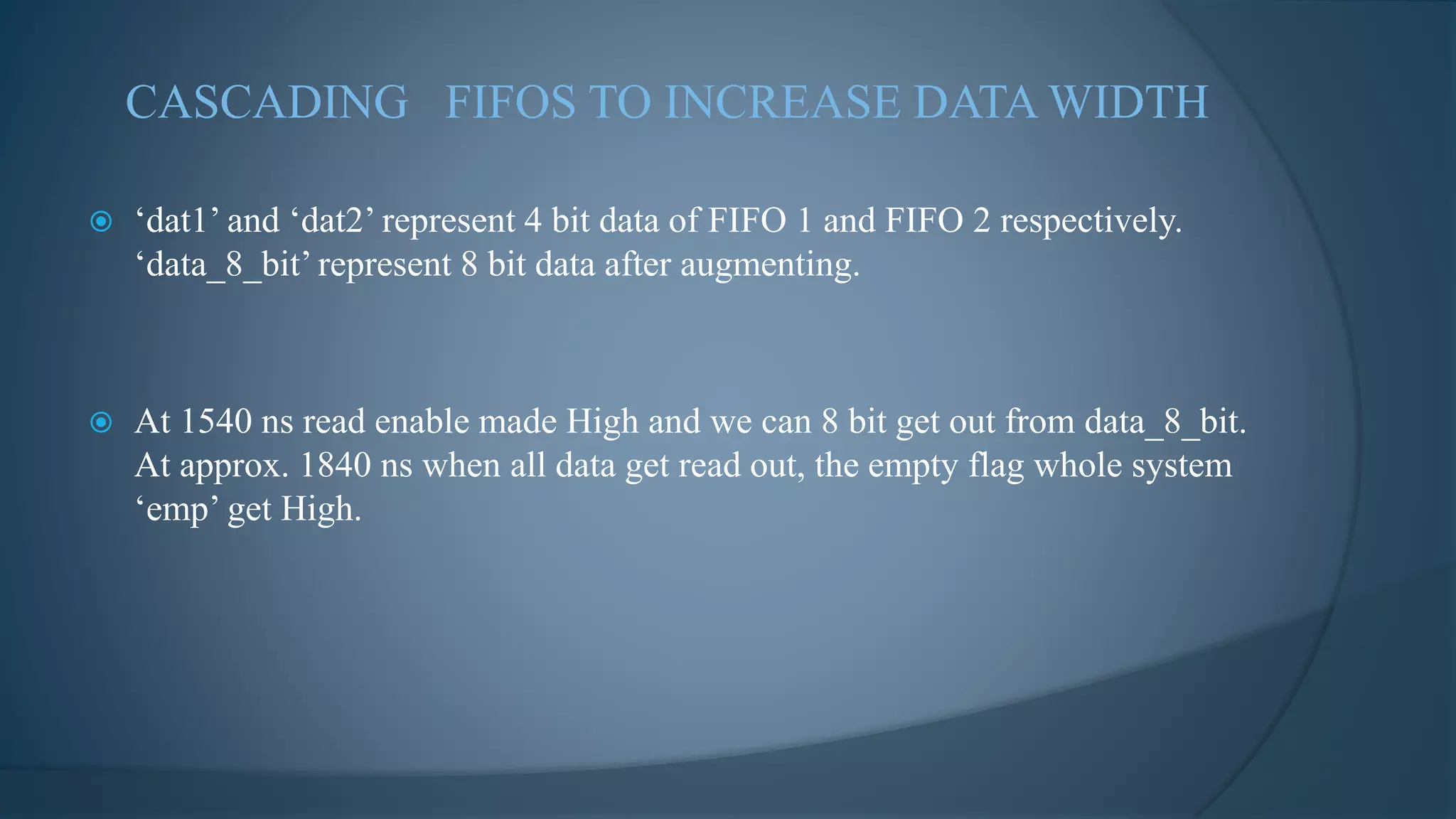 Design and Implementation of Synchronous FIFO Interfaced with RAM.pptx