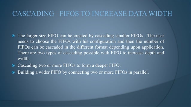 Design and Implementation of Synchronous FIFO Interfaced with RAM.pptx