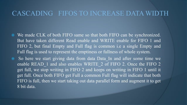 Design and Implementation of Synchronous FIFO Interfaced with RAM.pptx