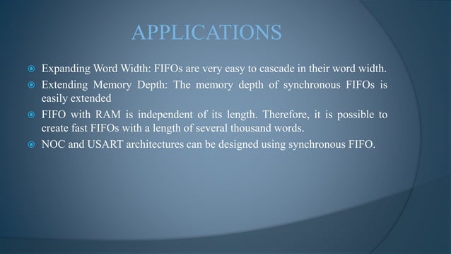 Design and Implementation of Synchronous FIFO Interfaced with RAM.pptx