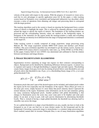 Design and implementation of video tracking system based on camera field of view | PDF