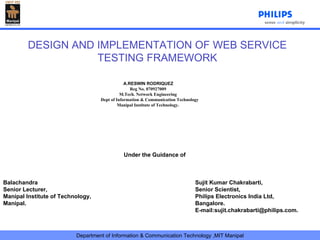 Design And Implementation Of Web Service Testing Framework Mit Template ...
