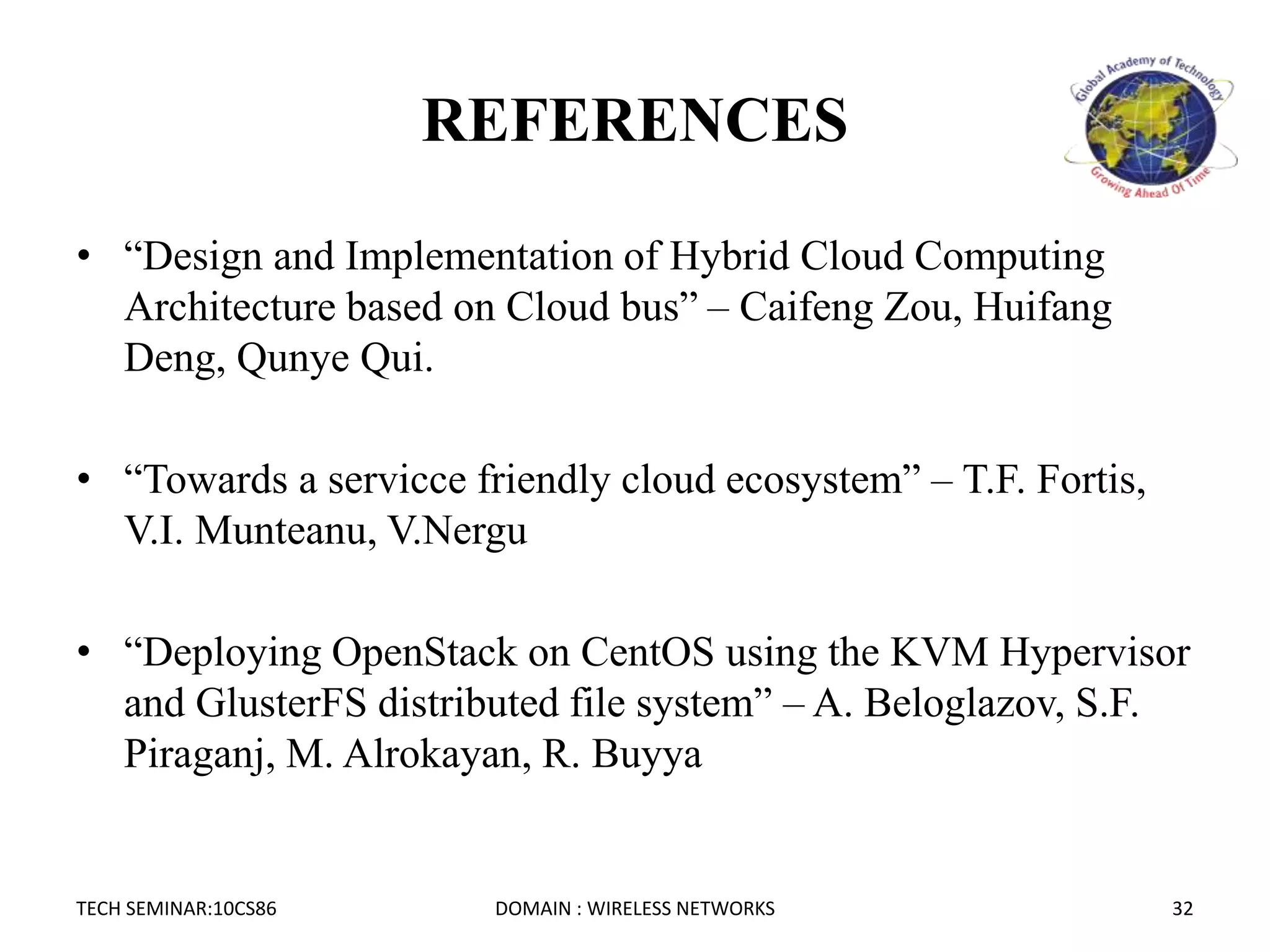 Design And Inplementation Of Hybrid Cloud Computing Architecture Based