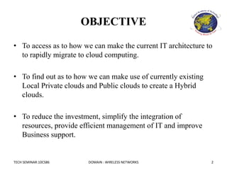 Design and implementation of hybrid cloud computing architecture based ...