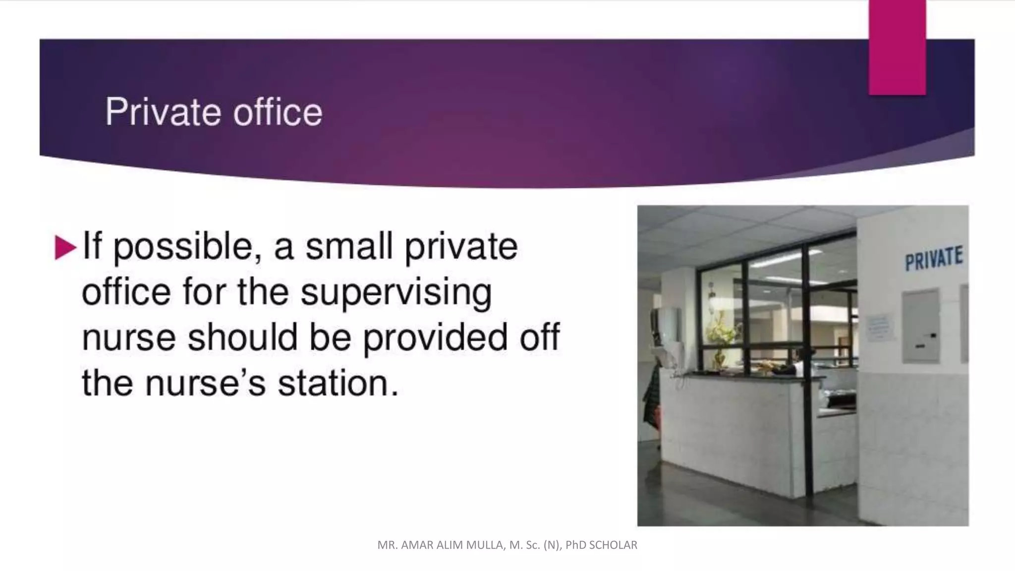 Design and layout of paediatric unit | PPTX