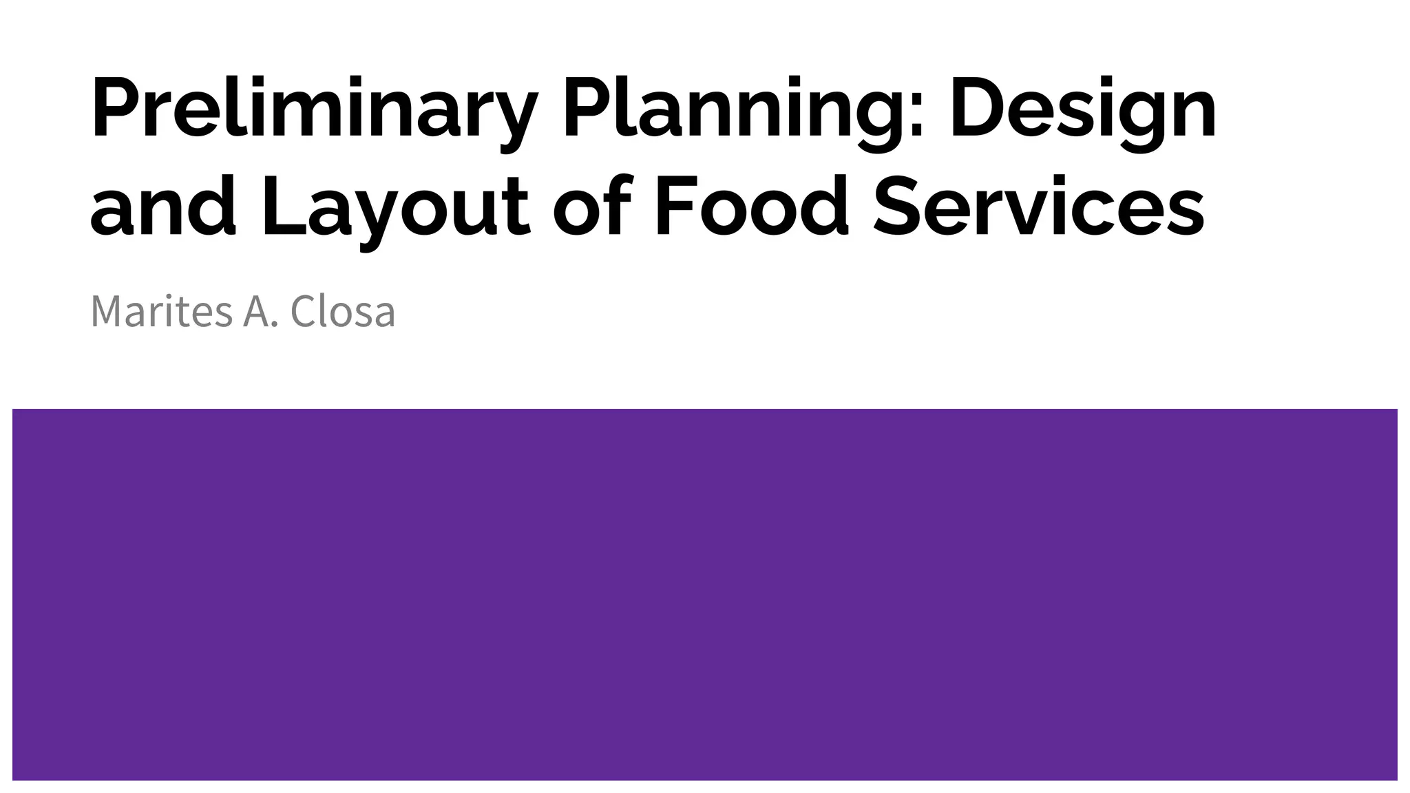 [Design and Layout] Week 2 - Preliminary Planning.pptx