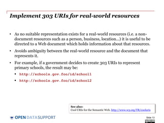 Design and manage persistent URIs | PDF | Internet | Computing