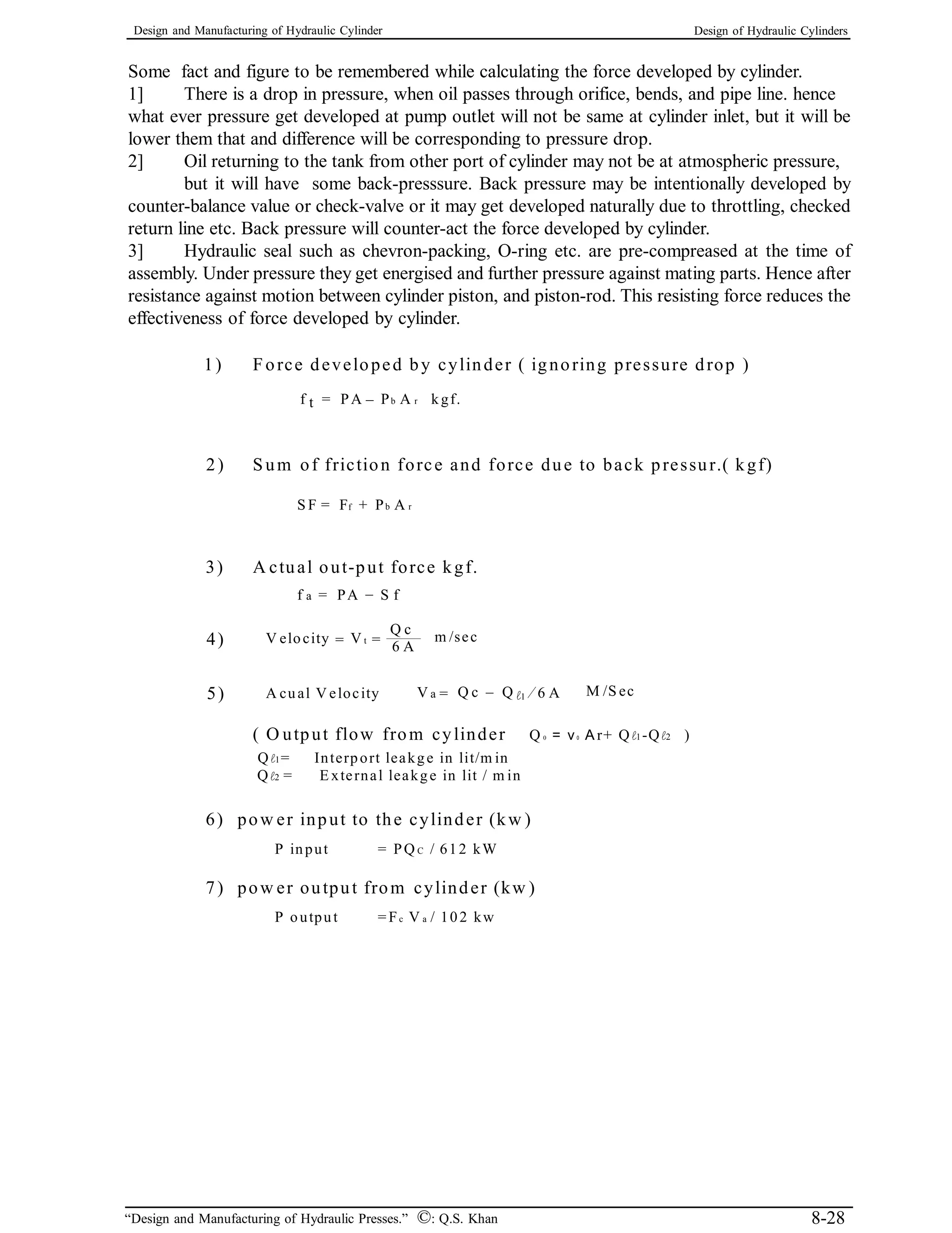 Design and manufacturing of hydraulic cylinders | PDF