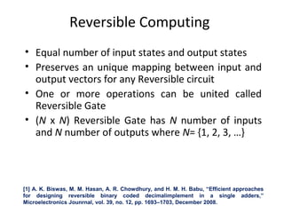 Design and minimization of reversible programmable logic arrays and its realization using pass ...
